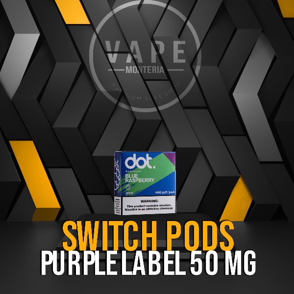 Producto en Venta, dot Mod - Switch Pods Purple Lable 50mg a un ...